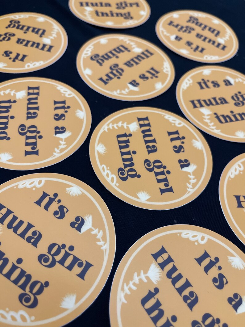 It’s a Hula Girl Thing (sticker Decal) - Etsy