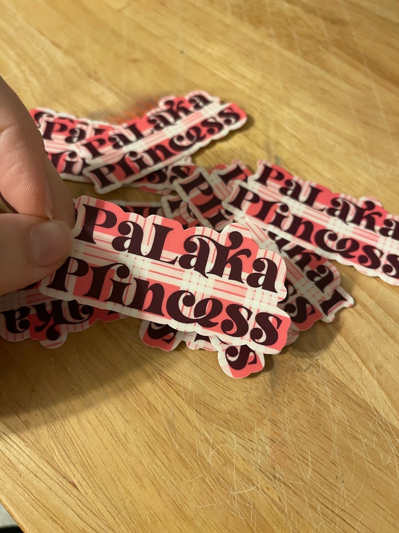 Pink Palaka Princess (sticker Decal) - Etsy