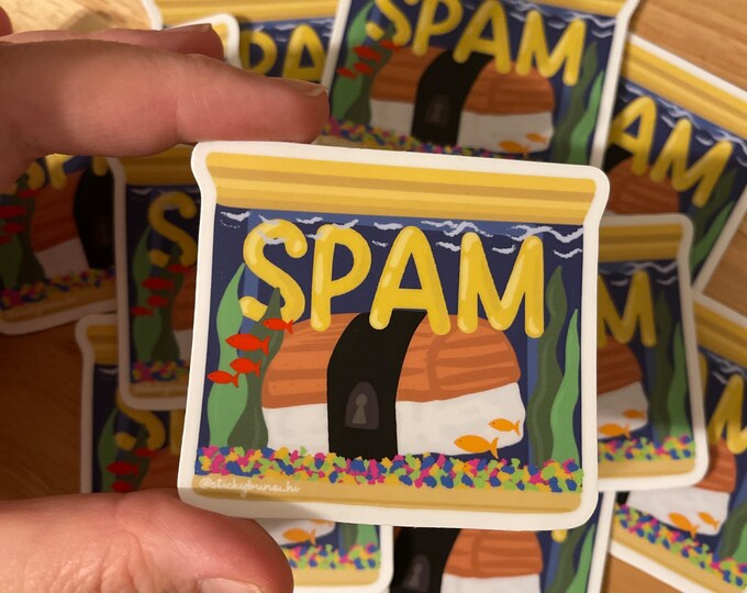 Spam Aquarium! (sticker Decal) - Etsy