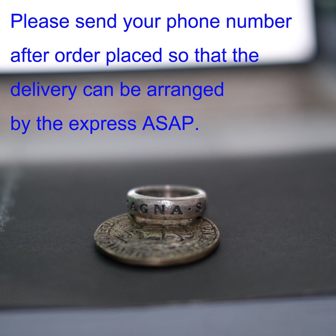 Uncharted Nathan Drake Ring Silver 925 Uncharted Ring/pls Send Your ...