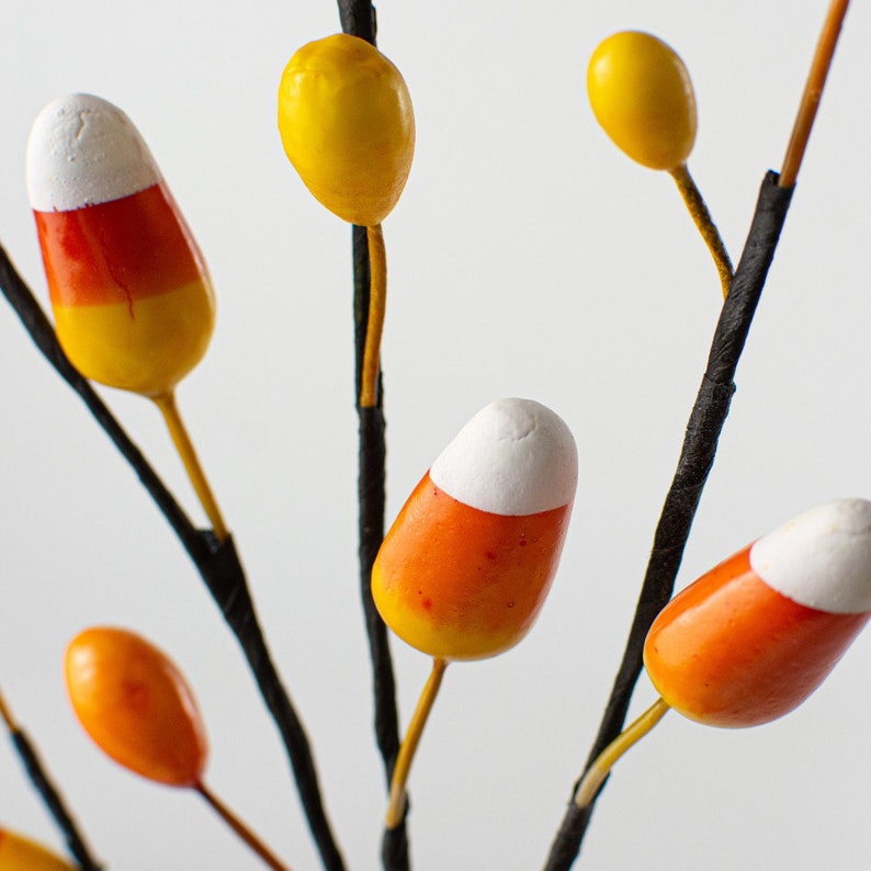 Candy Corn Halloween 16 Pick - Etsy