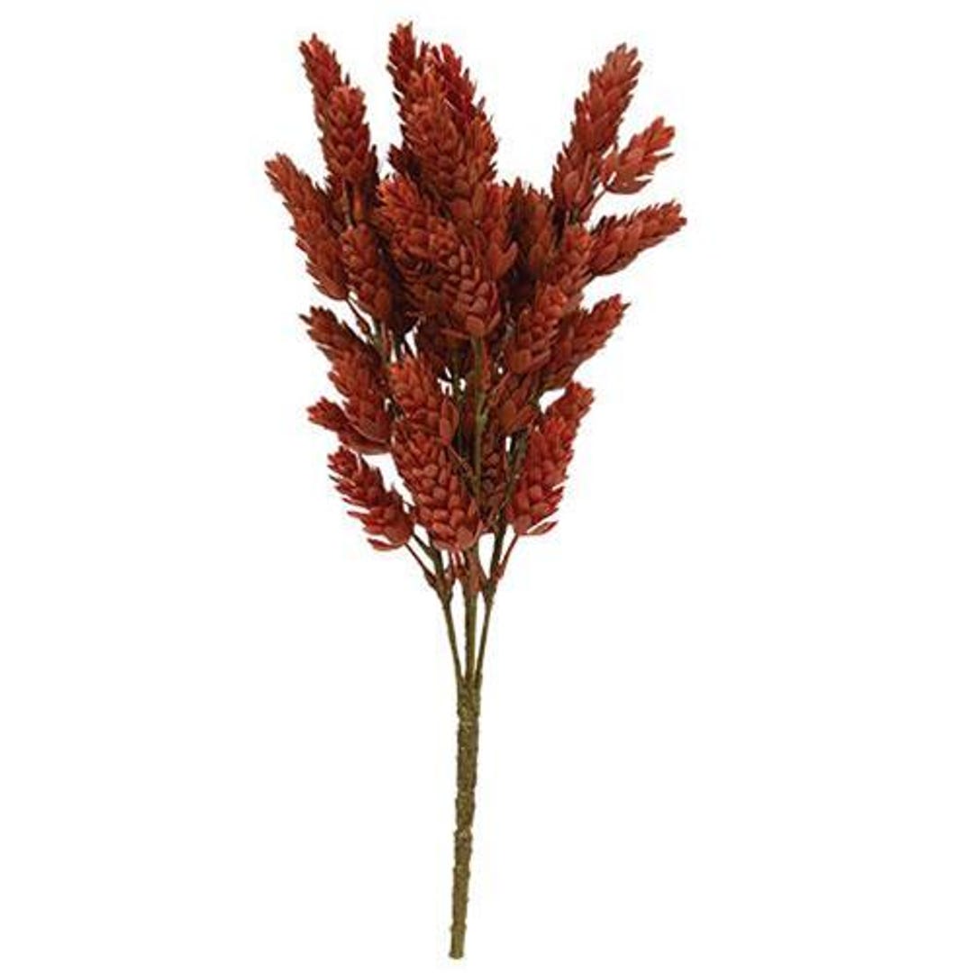 Burgundy Hops 15" Faux Fall Bush - Etsy
