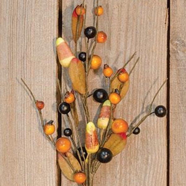 Candy Corn Picks - Etsy