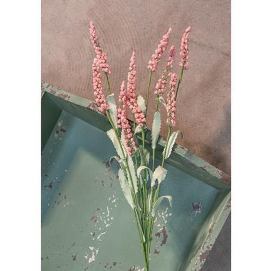 Blush Heather 20" Botanical Faux Floral Spray - Etsy