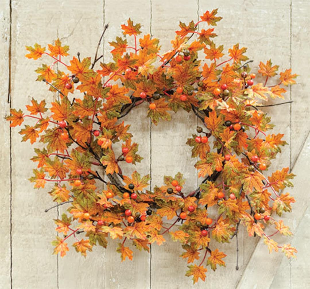 Mini Maple & Berries 15 Wreath - Etsy