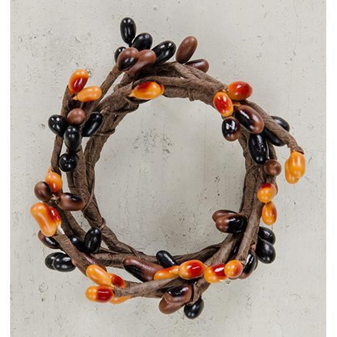 Mini Halloween Fall Pip Berries 2.5" Ring - Etsy