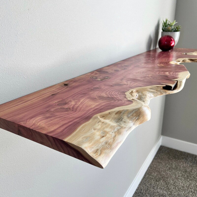 Live Edge Shelf - Etsy