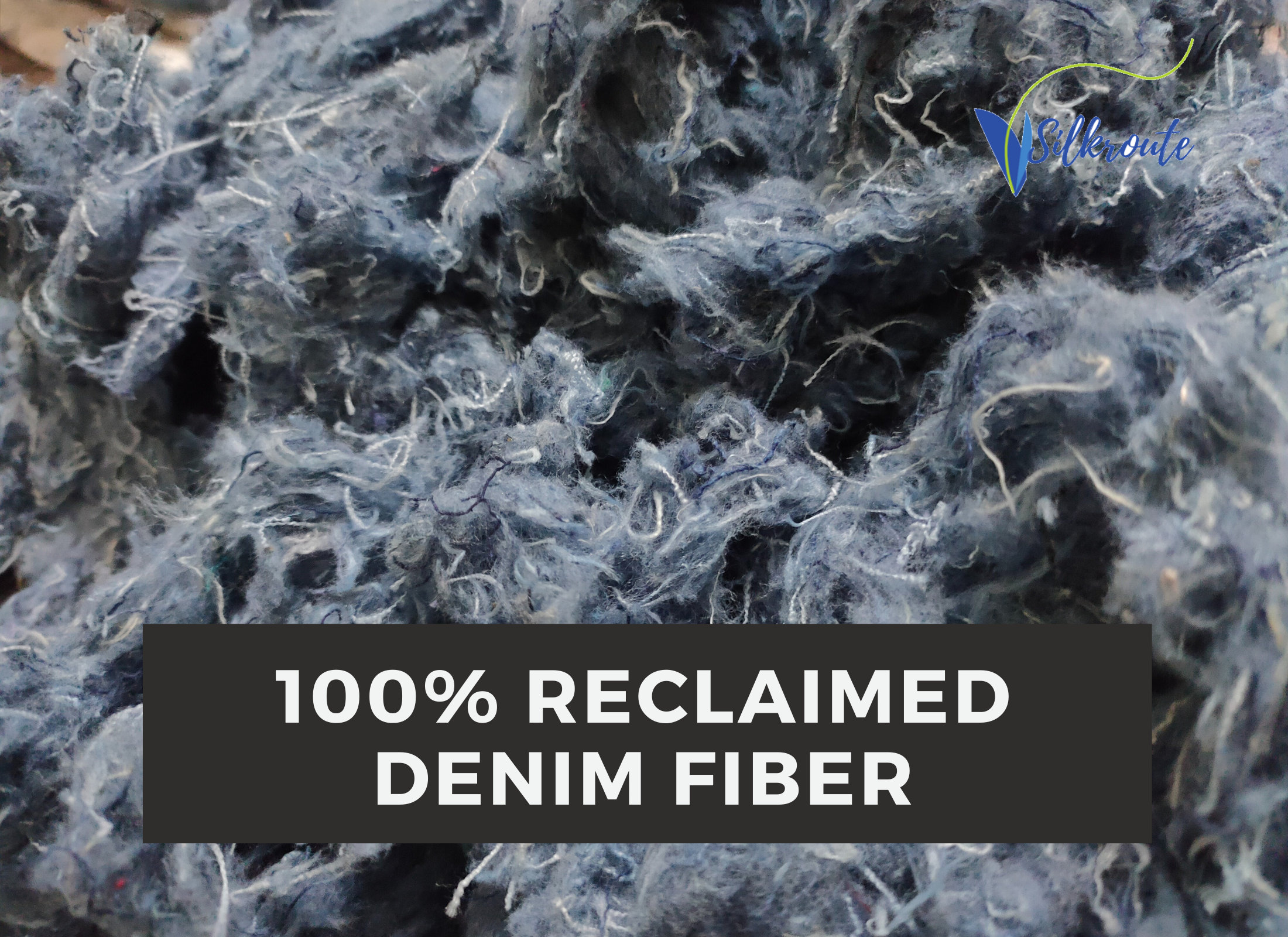 Denim Fiber Cotton Shoddy Reclaimed Blue Cotton Fiber - Etsy