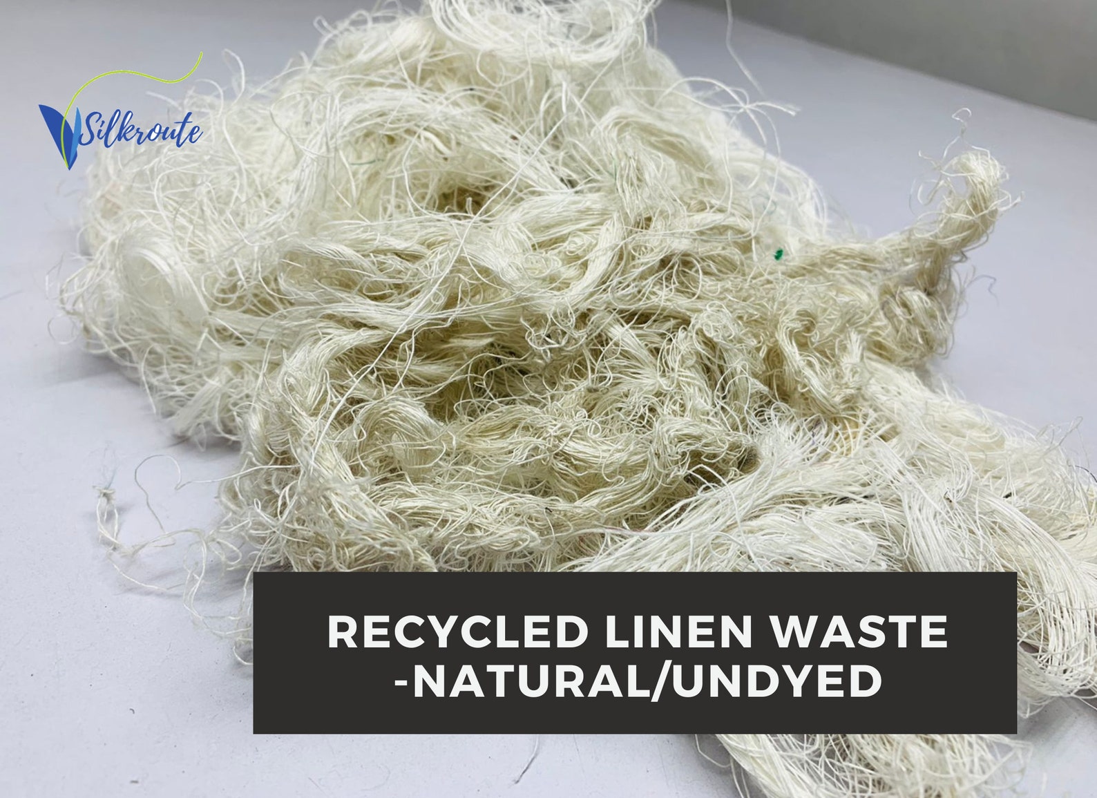Linen Waste Undyed Recycled Linen Natural Linen Fiber - Etsy