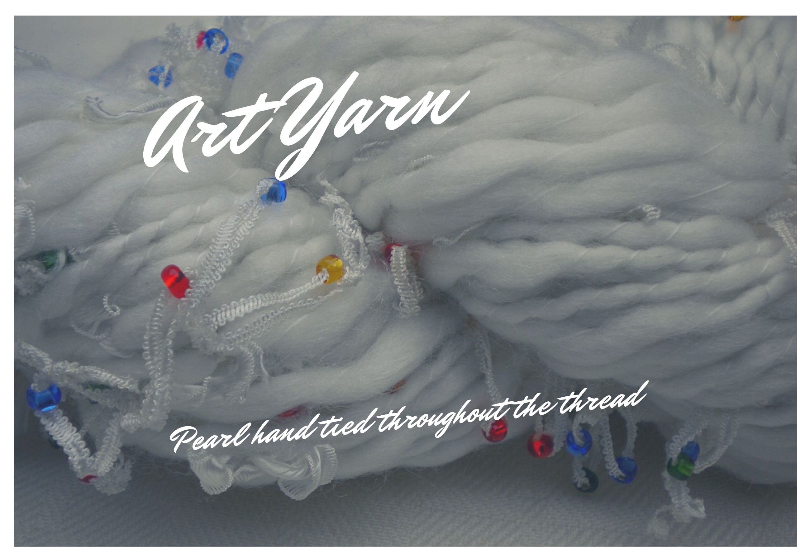 Art Yarn Handcrafted Yarn Acrylic Yarn Handcraft Yarn - Etsy