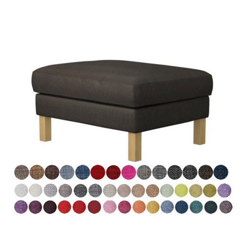 Ottoman Slipcover - Etsy