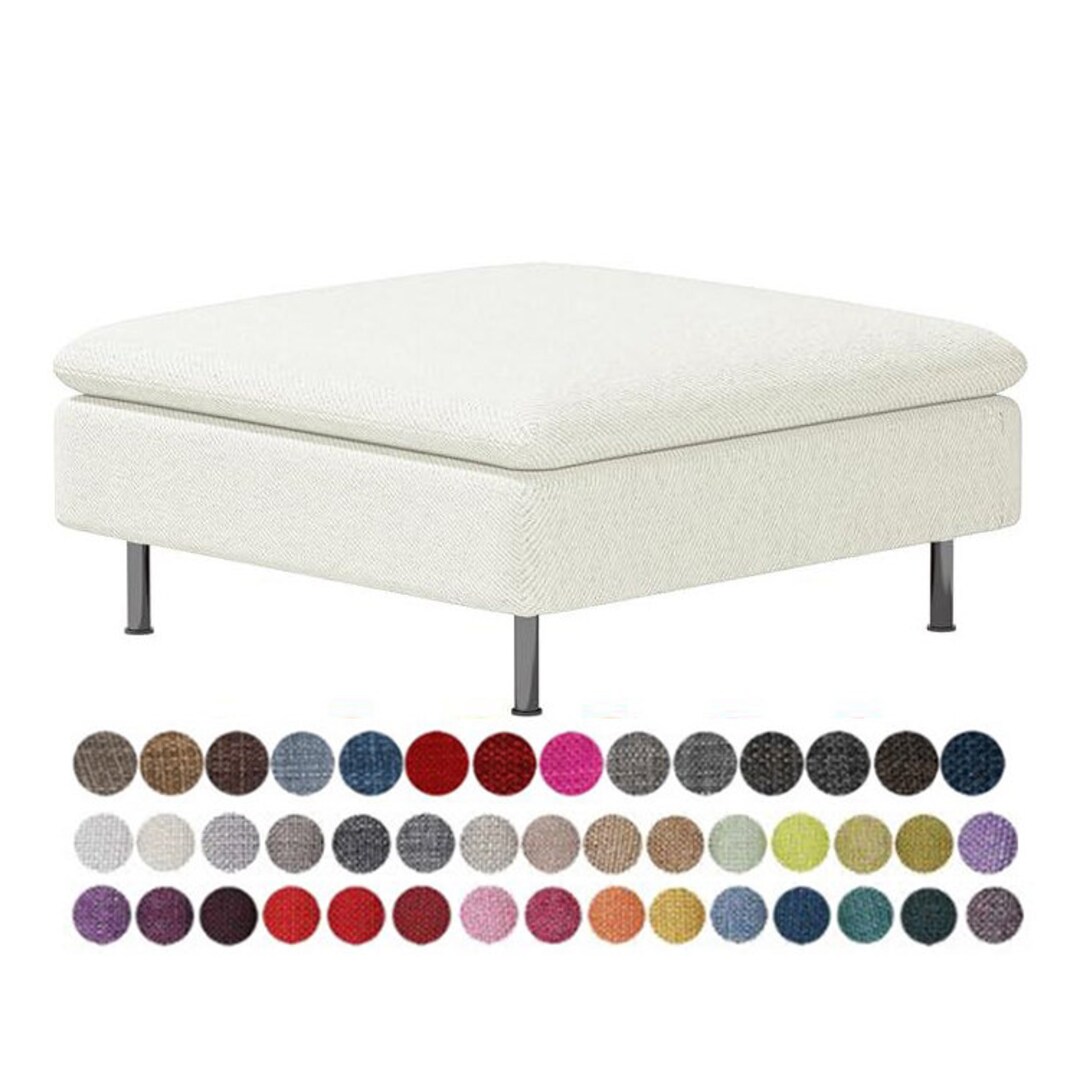 Soderhamn Ottoman Cover, Custom Made Cover to Fit Soderhamn, Soderhamn ...