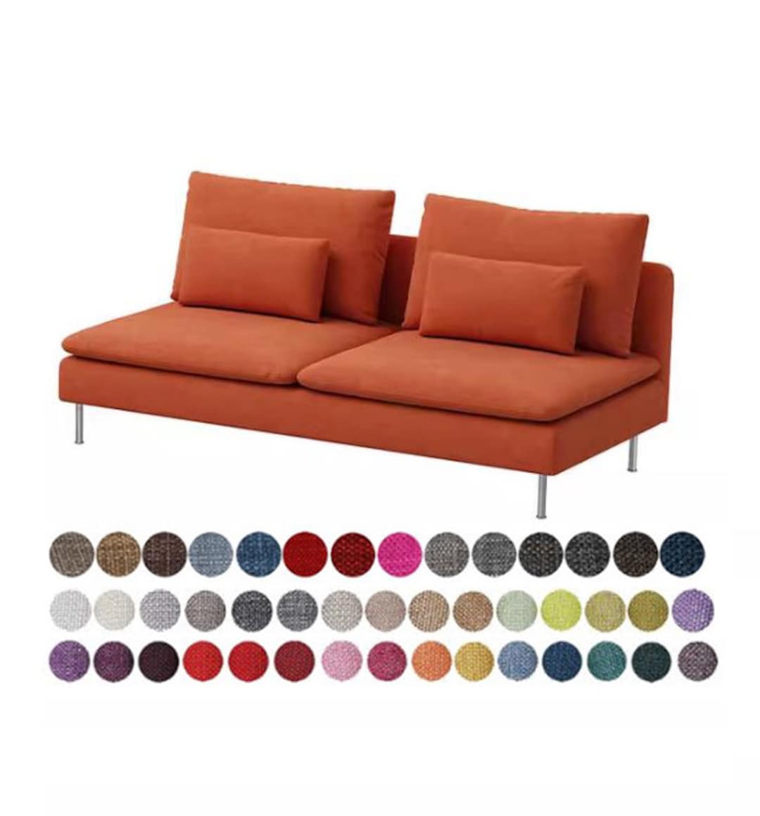 Soderhamn Cover, Custom Made to Fit Soderhamn 3 Seat Sofa or Soderhamn ...