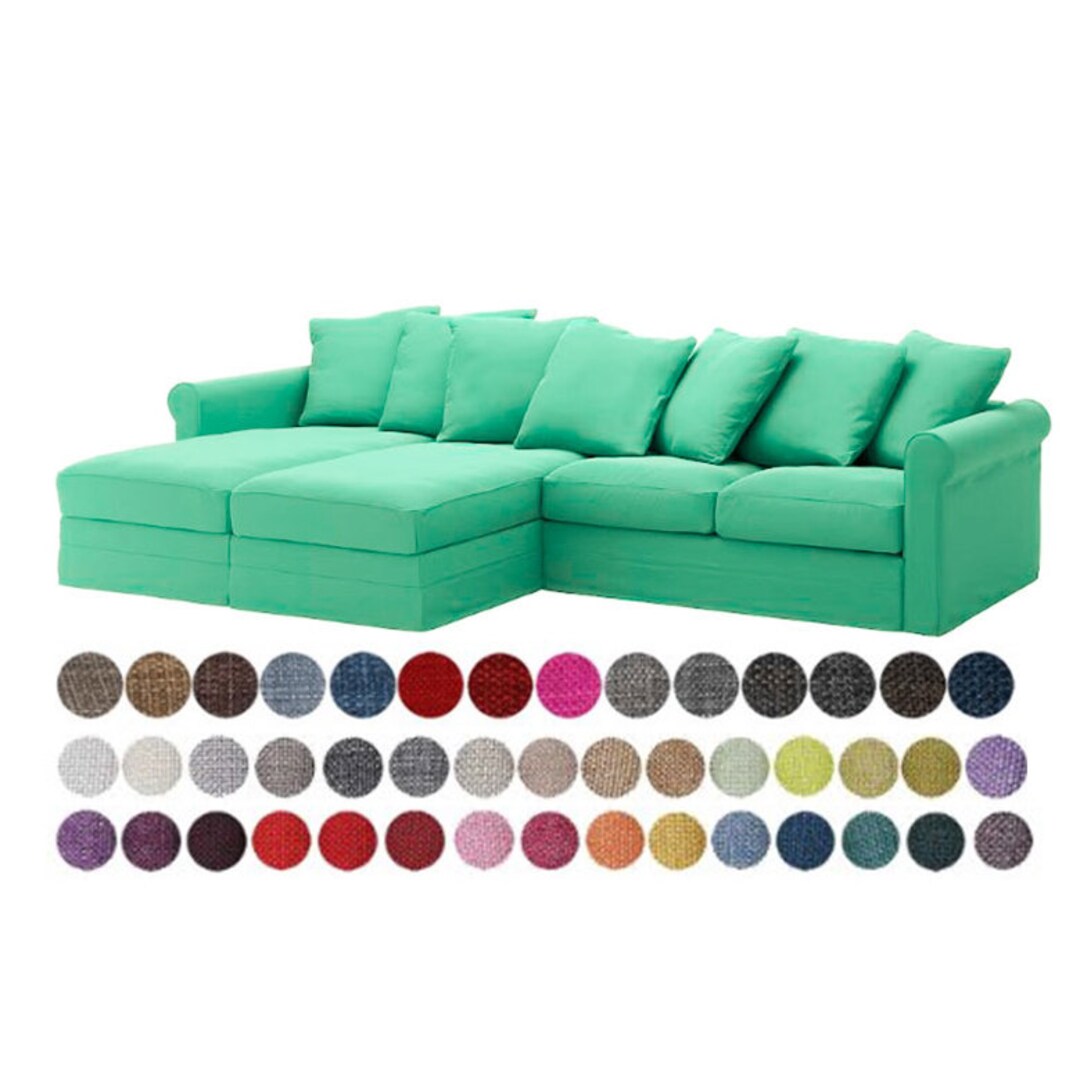 HÄRLANDA 4 Seats With Chaise (2 Seats +2 Chaise) Sofa Cover , Ikea ...