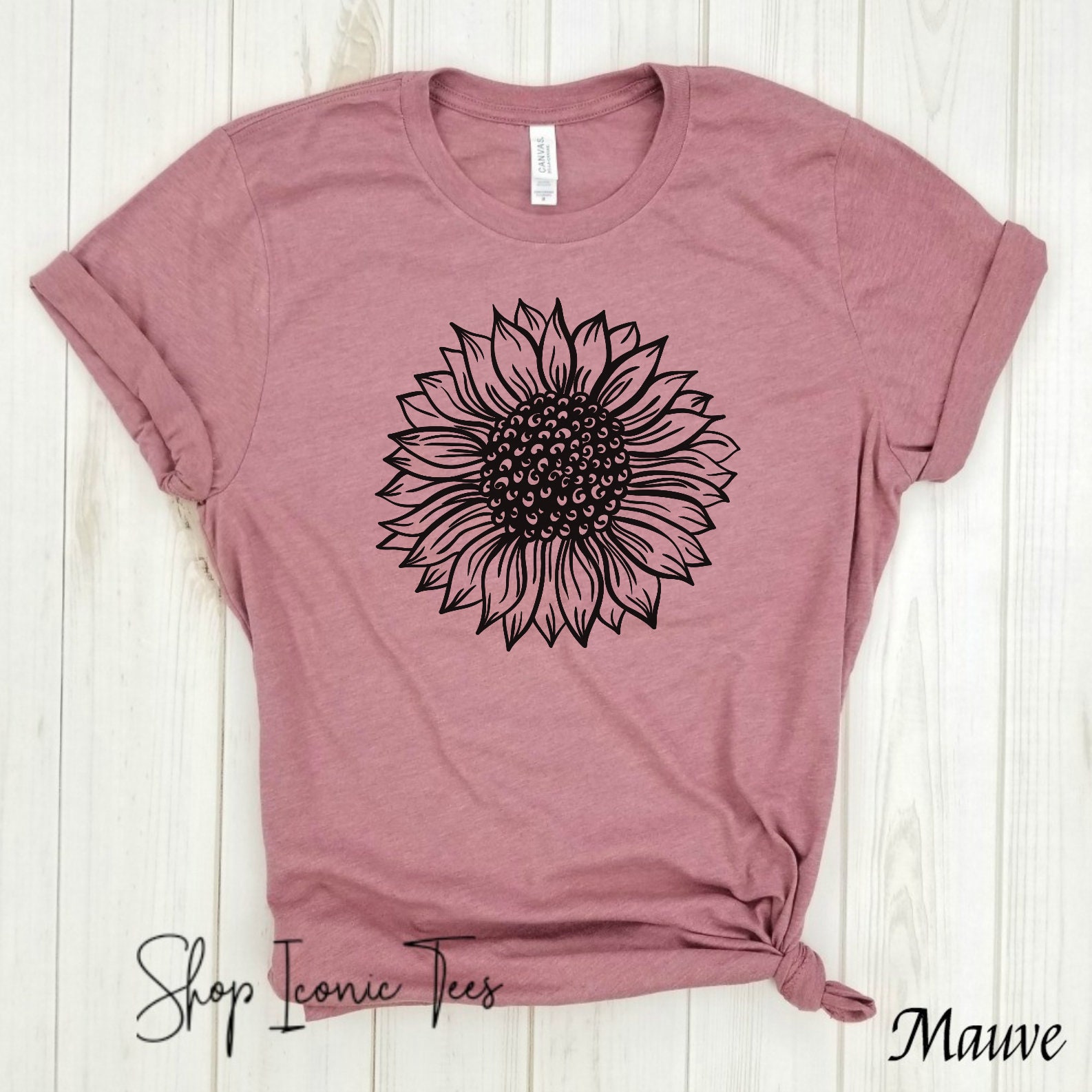 Sunflower Sunflower Shirt Floral Tee Shirt Flower Shirt | Etsy