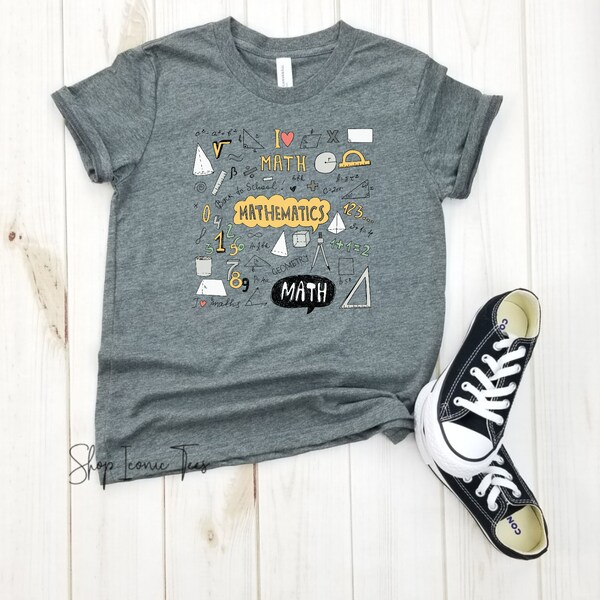 Math T Shirt - Etsy