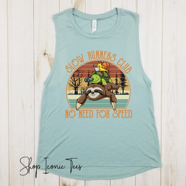 Sloth Running Team - Etsy