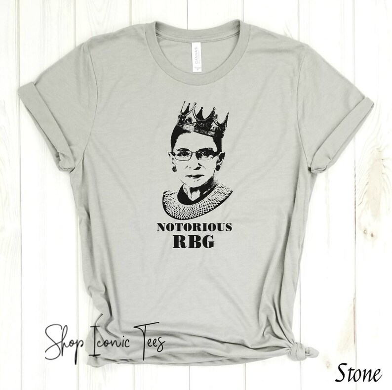 Notorious RBG BLACK Ruth Bader Ginsburg Shirt R.B.G Shirt - Etsy