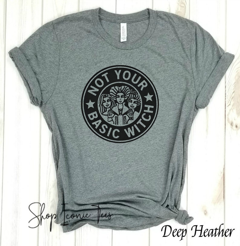 Not Your Basic Witch Halloween Shirt Coffee Shirt - Etsy