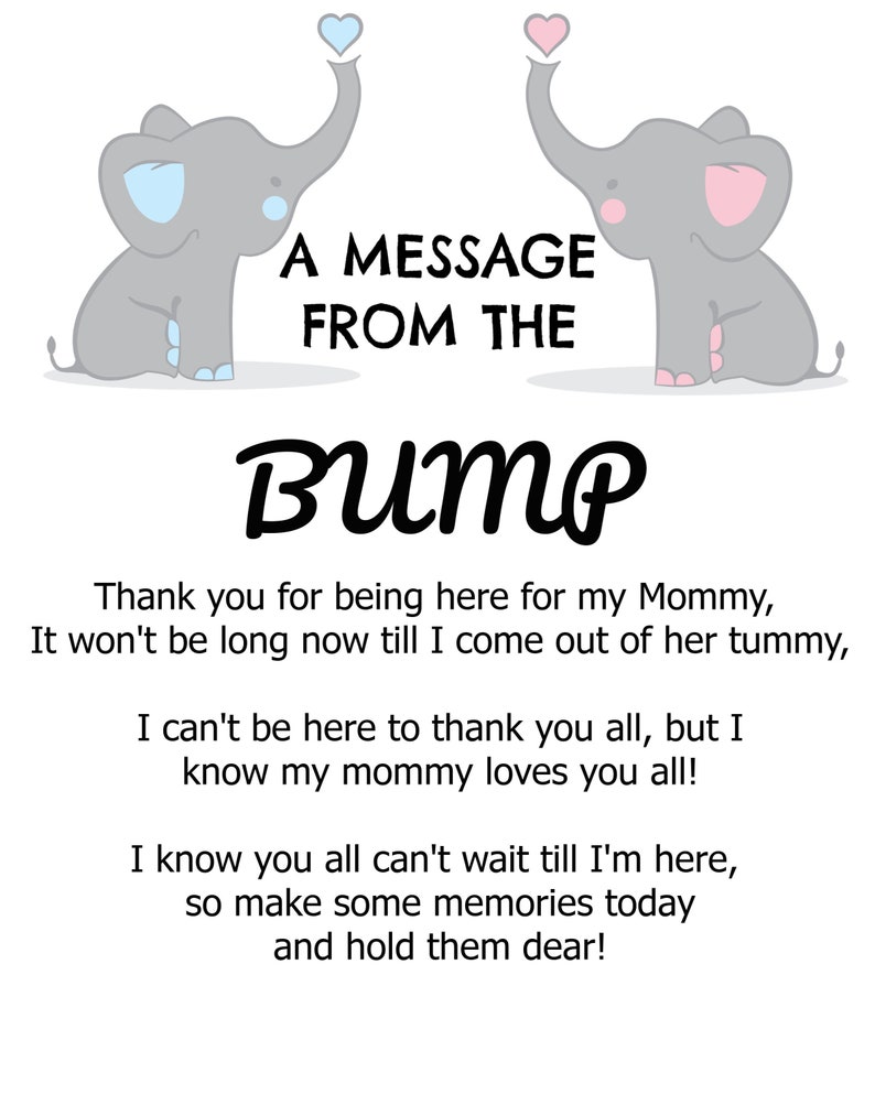 Message From Bump A message from the bump Blue and Pink | Etsy