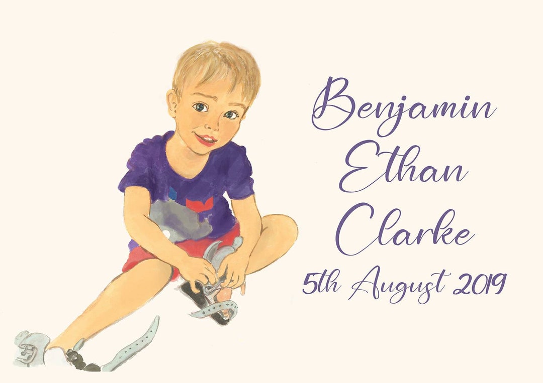 Personalized Clubfoot Art Print: Boys Ponseti Treatment Boots and Bar ...