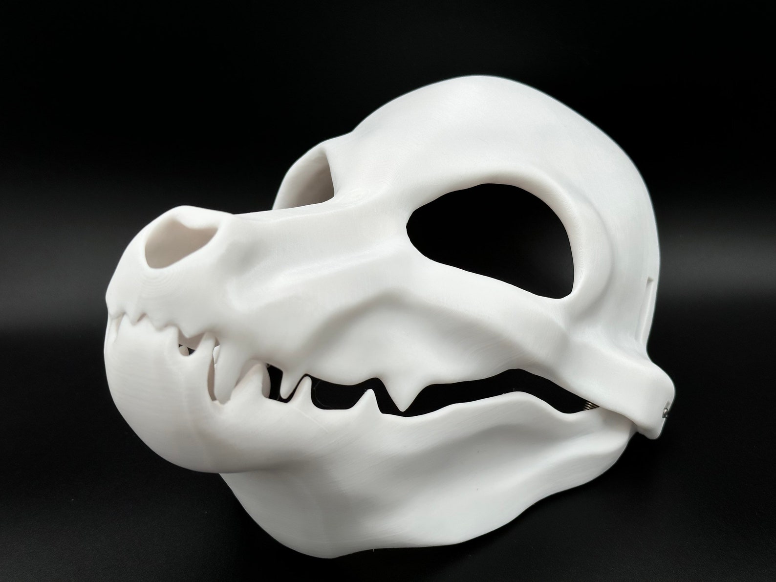 Toony Wolf Skull Mask Movable Moving Hinge Jaw 3D Printed - Etsy