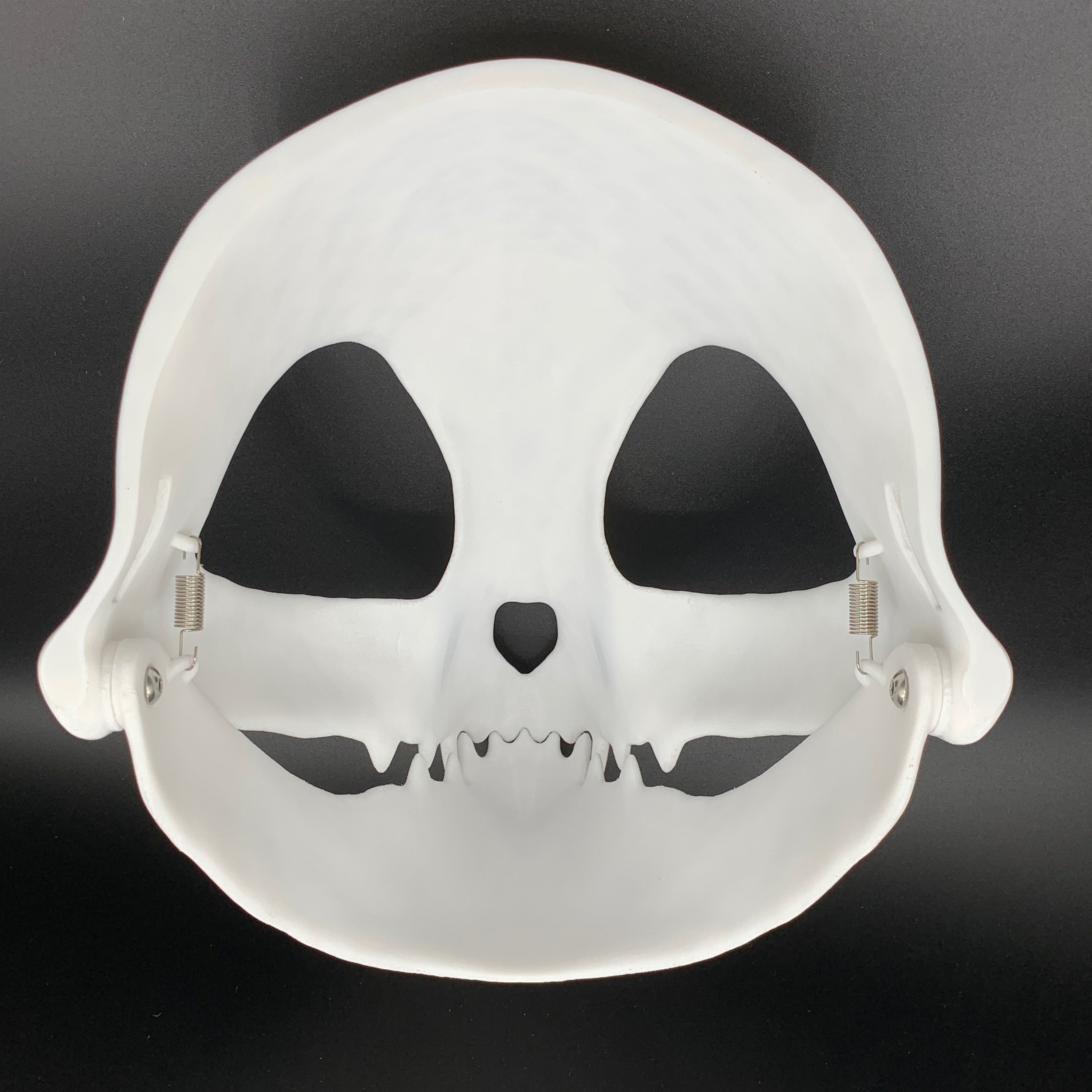 Toony Cat Feline Bone Skull Mask Movable Moving Hinge Jaw - Etsy Singapore