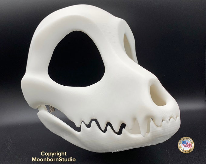 Wolf Skull Mask Full - Etsy