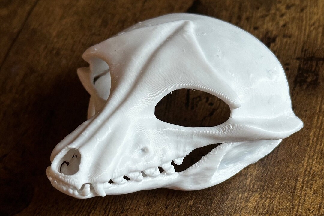 Canine Skulldog Funko Figure Size Mask 3D Printed Wolf Dog Skull - Etsy