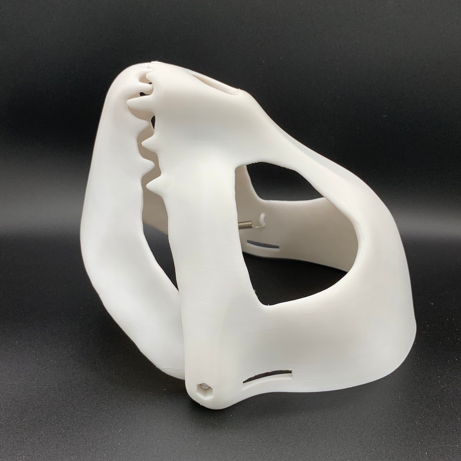 Toony Cat Feline Bone Skull Mask Movable Moving Hinge Jaw - Etsy