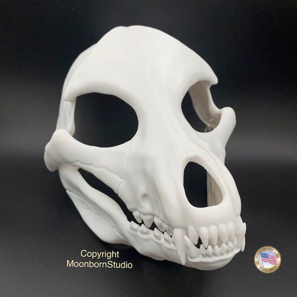 Realistic Skull Mask - Etsy