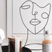 Lady Head Frame Home Accents Decor Woman Face Frame Vase One - Etsy