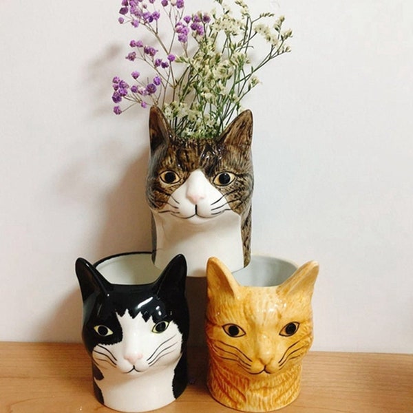 Animal Vase - Etsy