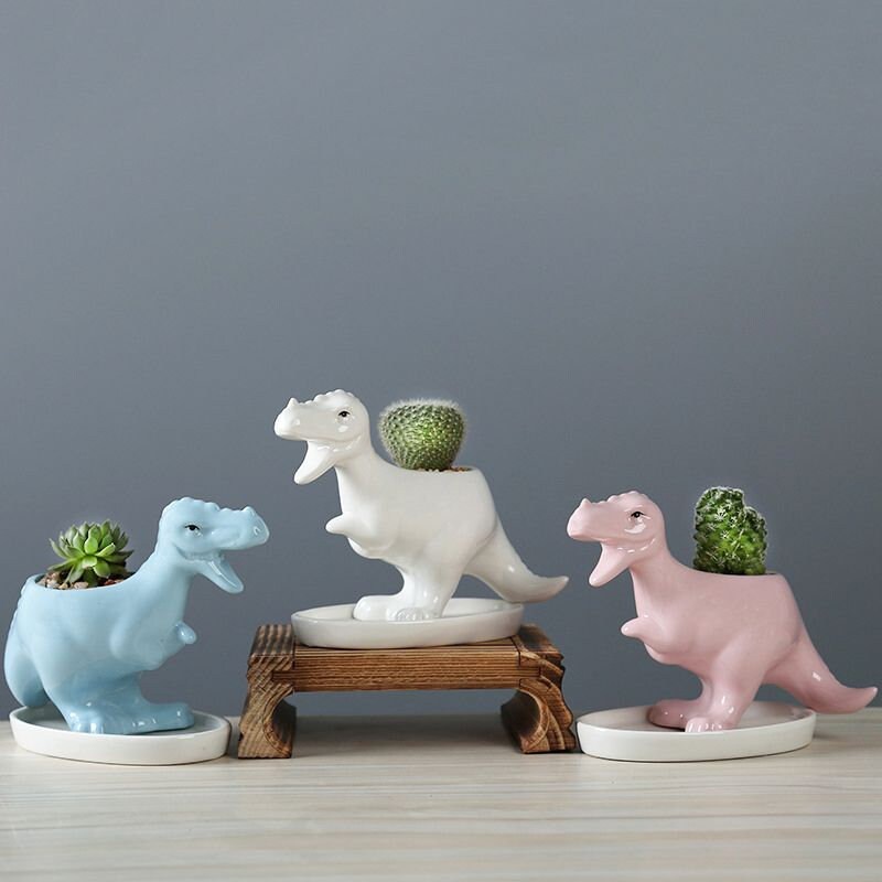Tyrannosaurus Rex Succulent Planter T-rex Dinosaur Planter | Etsy