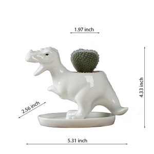 Tyrannosaurus Rex Succulent Planter T-rex Dinosaur Planter - Etsy