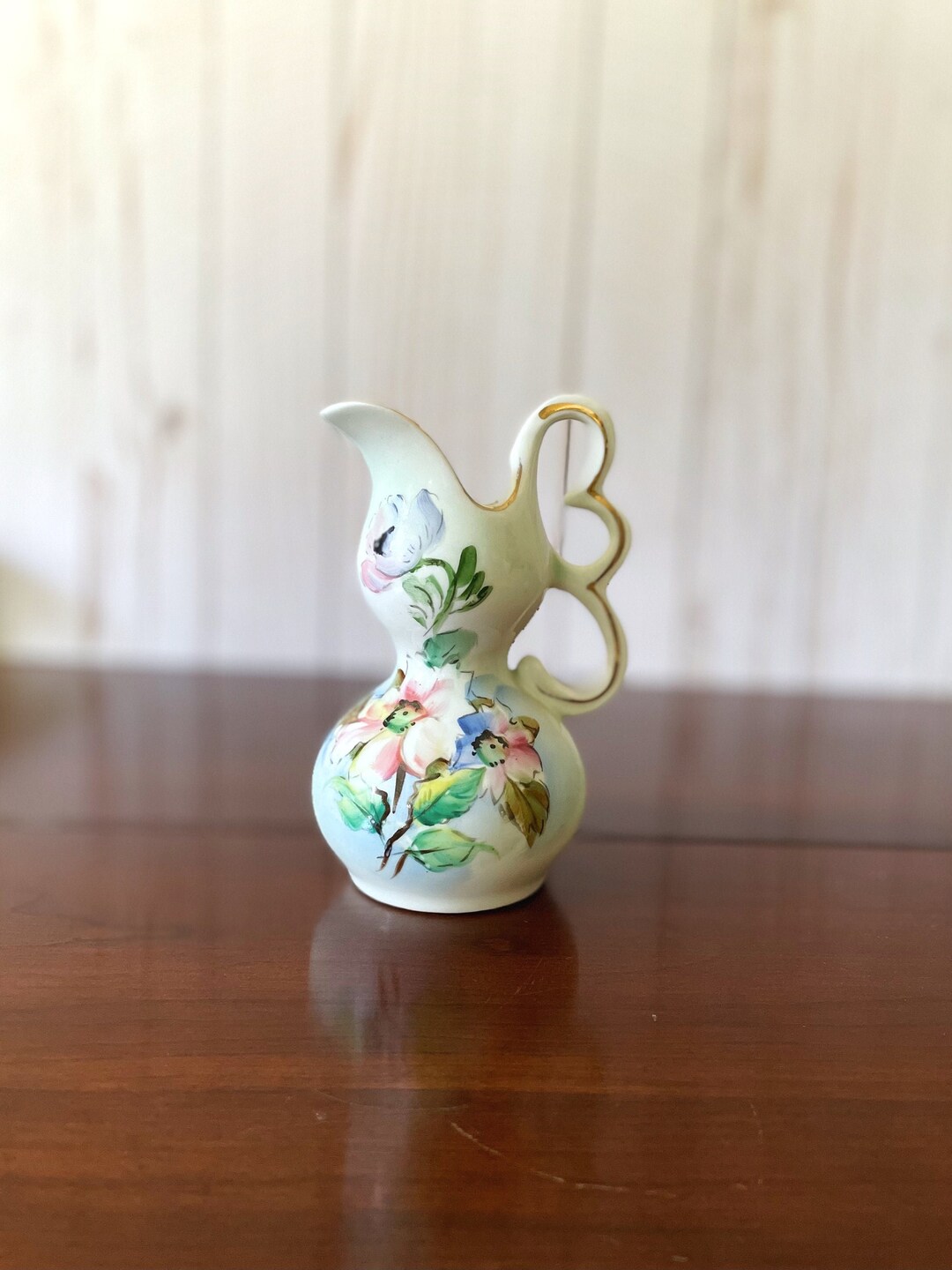 Vintage Floral Vase Cottagecore Decor Vintage Japanese Vase - Etsy
