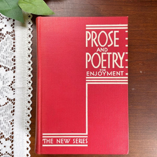 Prose and Poetry - Etsy