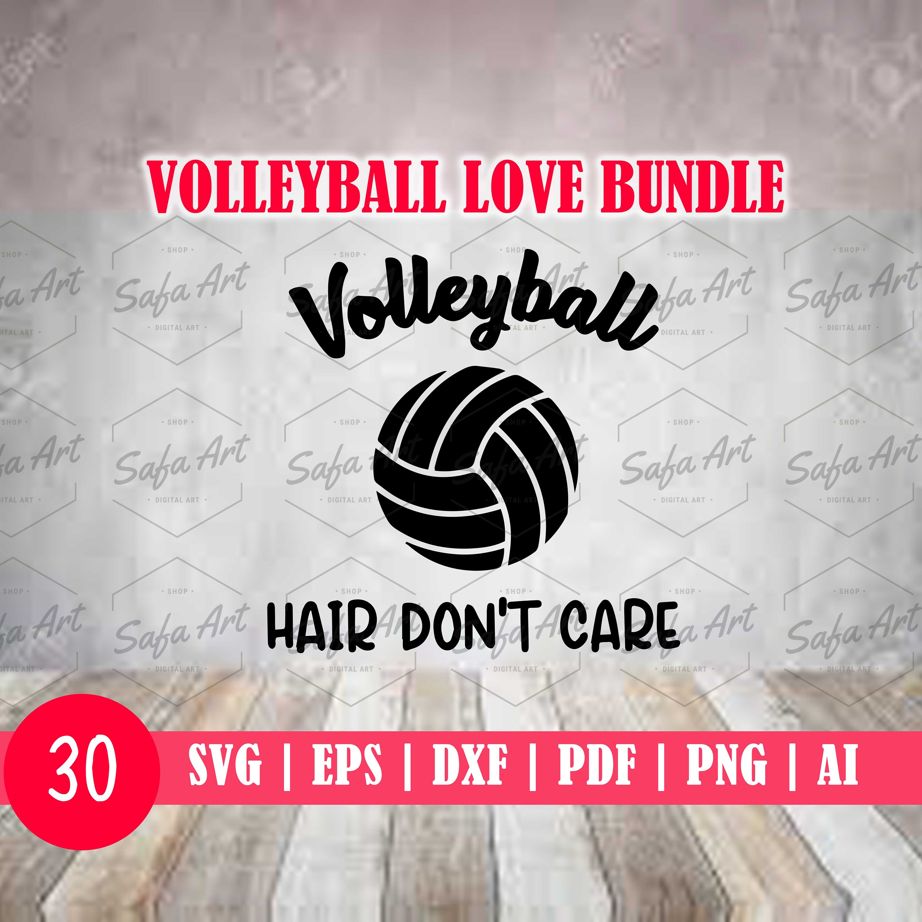 Volleyball Love SVG Bundle SVG Files for Cricut Silhouette - Etsy