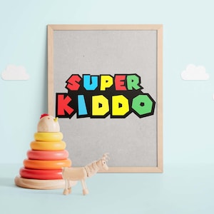 Super Kiddo SVG ai pdf eps PNG dxf Super Party Digital File - Etsy México