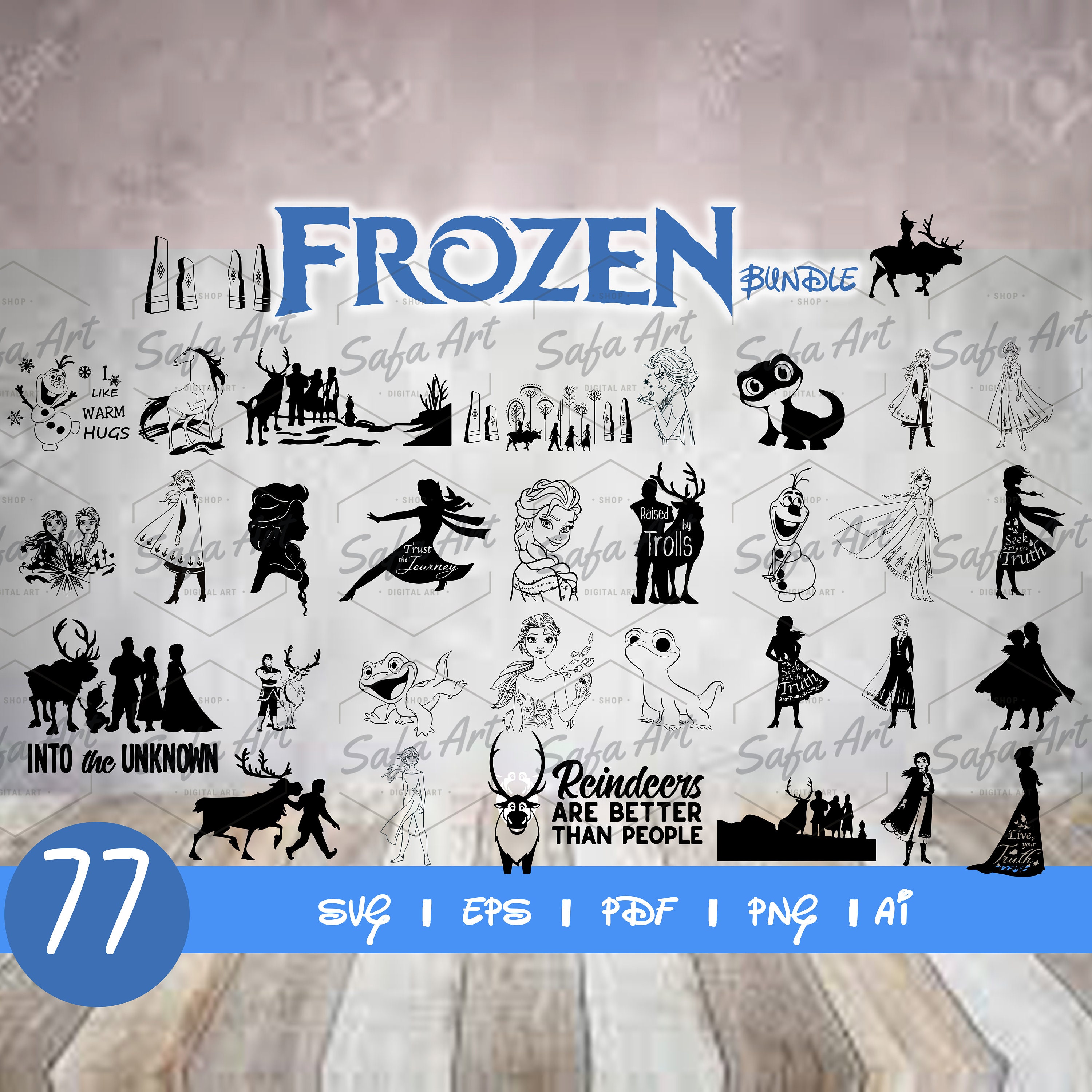 Frozen Svg Bundle Elsa SVG Svg Bundle SVG Files for Cricut - Etsy UK