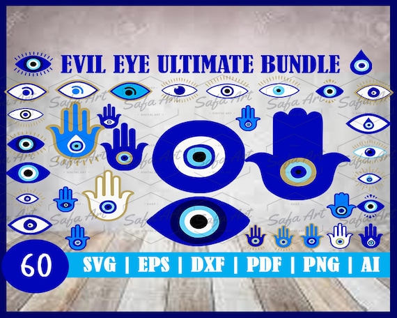 Evil Eye SVG Bundle Spiritual Svg Witchy Svg SVG Files for - Etsy