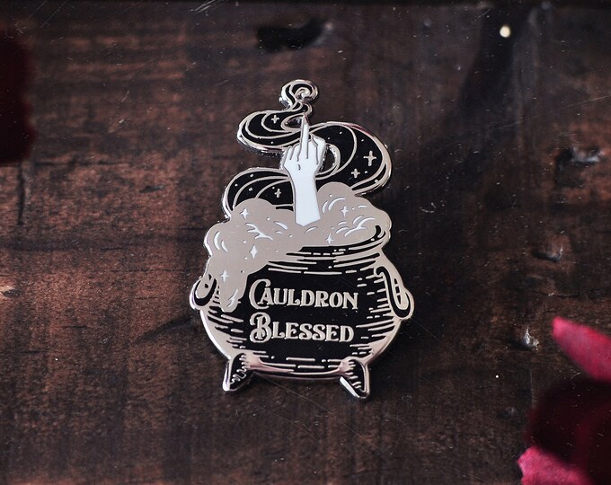 Cauldron Blessed Nesta ACOTAR Enamel Pin - Etsy