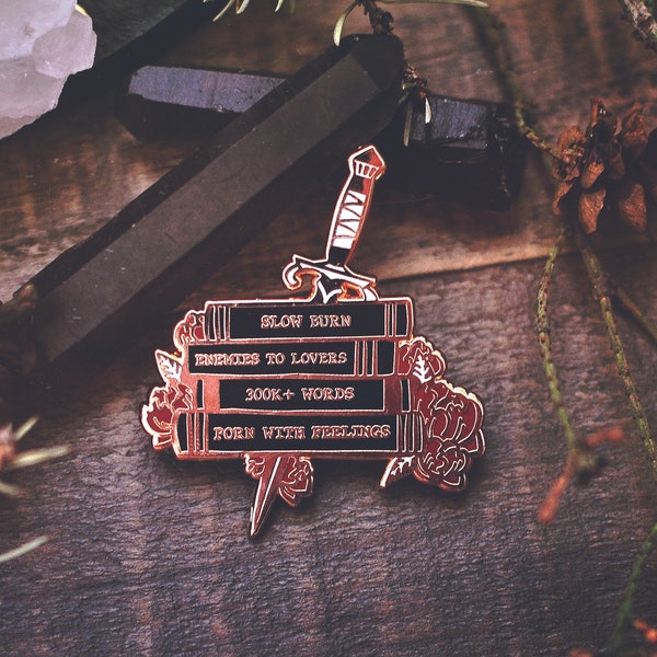 Writer Enamel Pin - Etsy