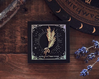 Wheat Pin - Etsy