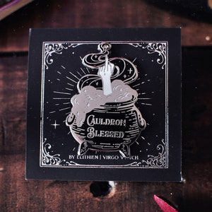 Cauldron Blessed Nesta ACOTAR Enamel Pin - Etsy