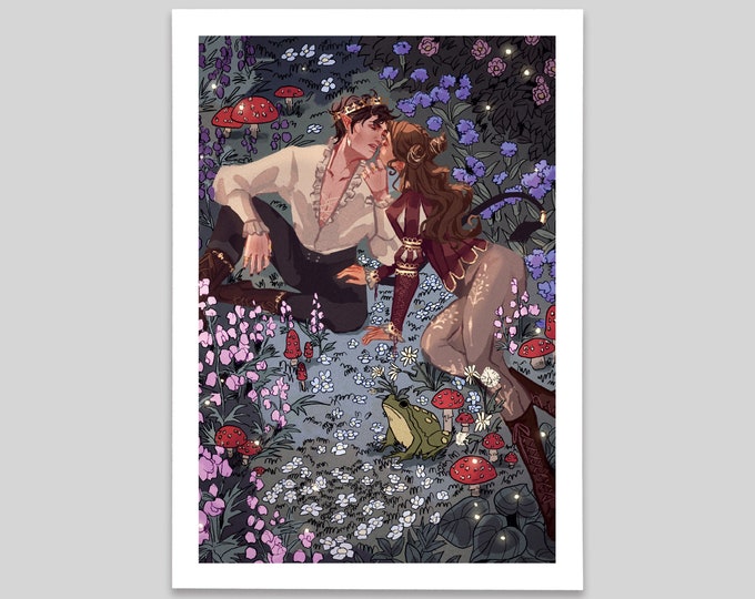 THE CRUEL PRINCE Jude Duarte Cardan Jurdan Bookart Illustration Print ...