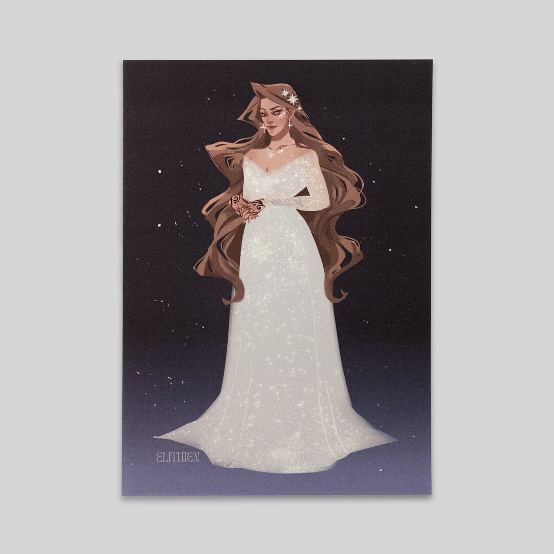 Feyre Starfall ACOTAR A5 Print - Etsy