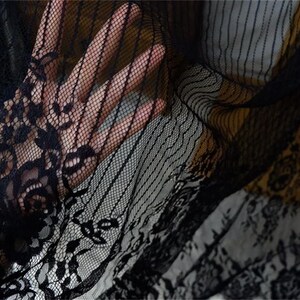 3 Yards High Quality Vertical Lace Fabric, Romantic Lace Fabric ...