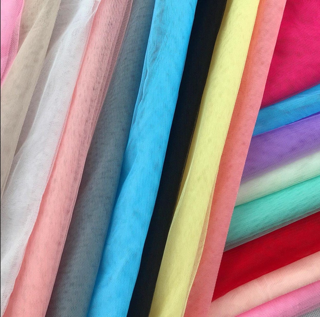 Tejido de tul para velos, decoraciones de boda, vestidos, tutú ...