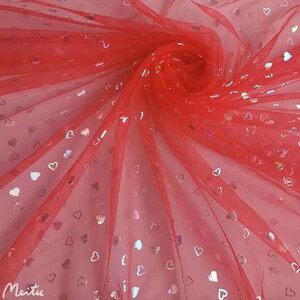 Heart-shaped Lace Fabric, Soft Lace Fabric, Suitable for Children's ...